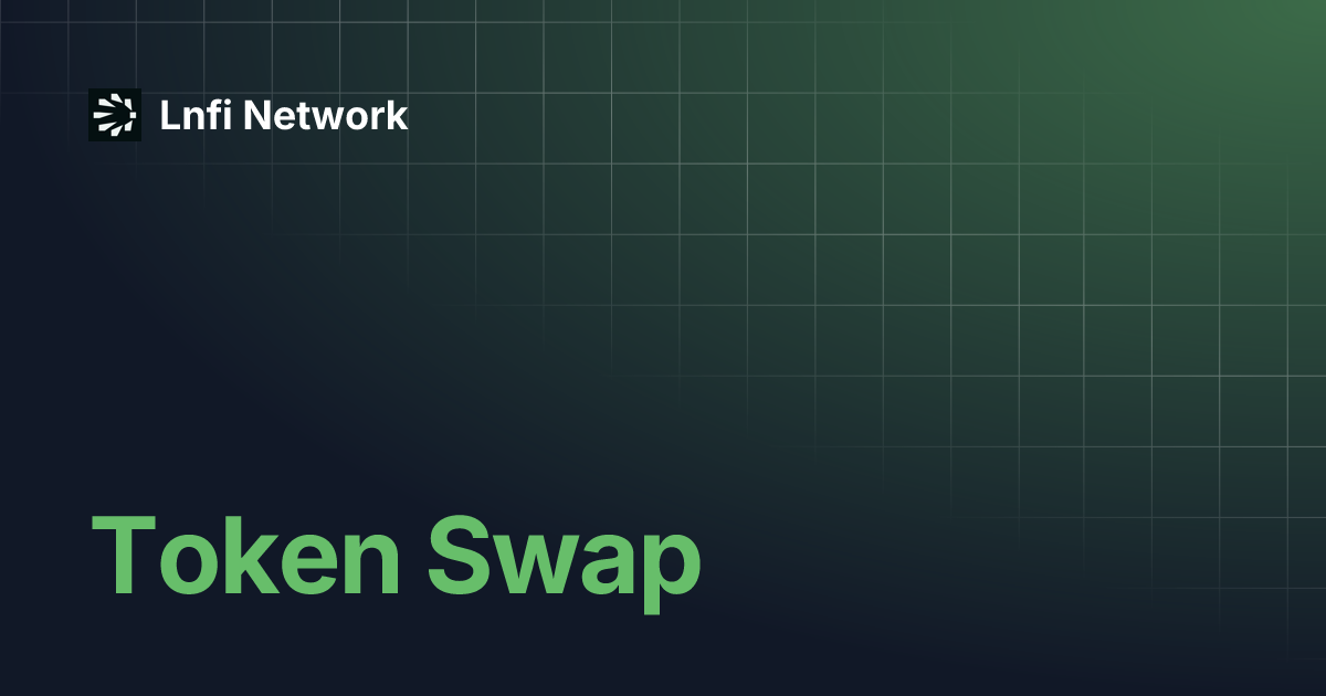 Token Swap | Lnfi Network